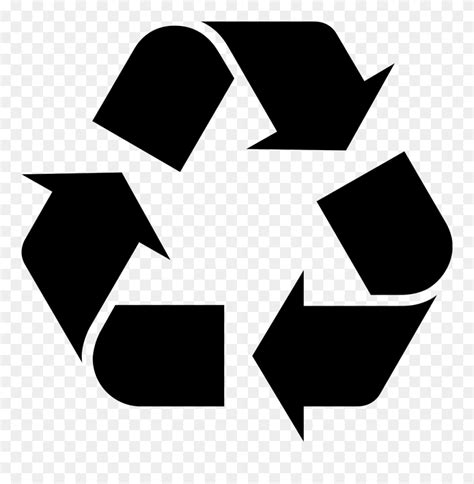 File Recycling Symbol Svg Wikimedia Commons Recycle Symbol Svg Clipart 90681 Pinclipart