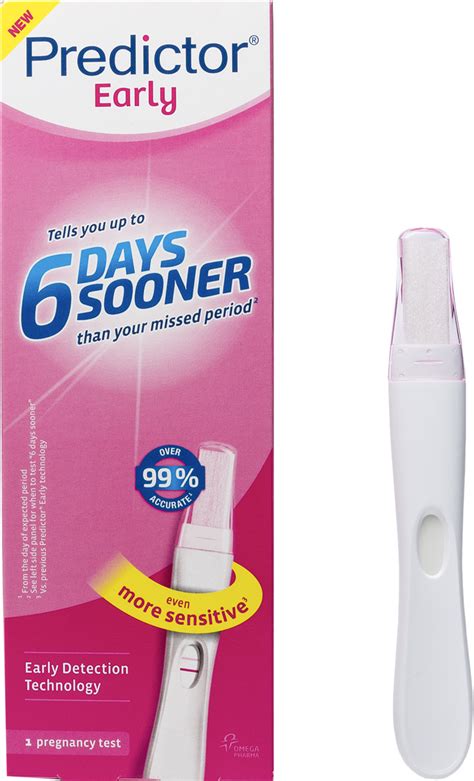 Download Predictor Early Pregnancy Test Packaging