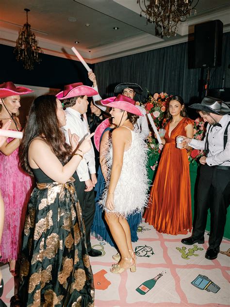 A Colorful Austin Wedding Was Inspired By Slim Aarons And Herb Alpert