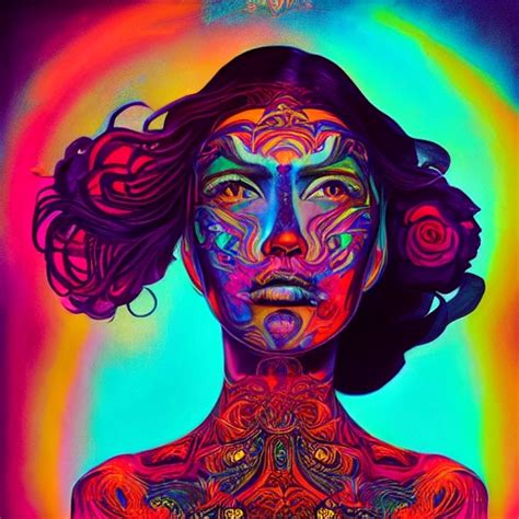 A Perfect Portrait Of Lady An Extremely Psychedelic Experience