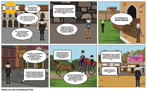 Porfiriato De 1876 1911 Storyboard By F3a580ec
