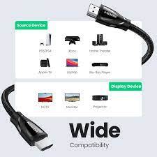 UGREEN HD140-80404 HDMI 2.1 CABLE 8K NYLON BRAID DOLBY VISION & ATMOS 3M
