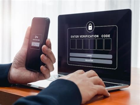 premium photo 2fa or two factor authentication cyber security concept