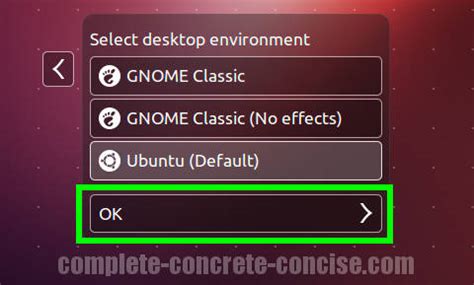 Ubuntu Installing GNOME Session Fallback Complete Concrete Concise