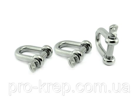 Купить Карабин U-образный 6 мм, цена 10.24 ₴ — Prom.ua (ID#1457898635)