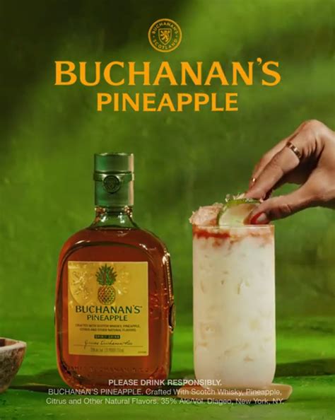 ITS PIÑA BUCHANANS BLENDED SCOTCH WHISKY INTRODUCES NEW BUCHANANS