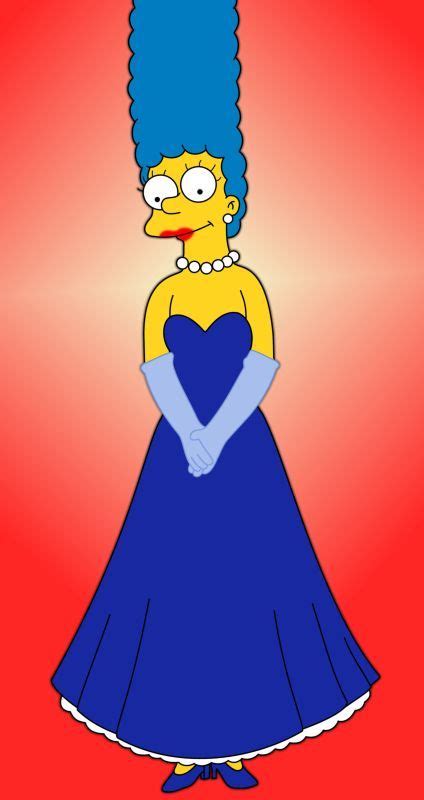 Marge All Dressed Up By Leif J On Deviantart Les Simpson Dessin