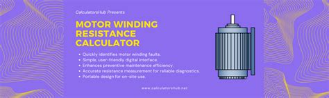 Motor Winding Resistance Calculator