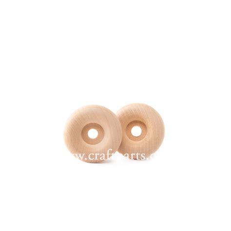 1 1 2 Recessed Hub Wooden Wheel