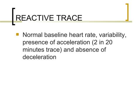 Cardiotocography Ctg Ppt