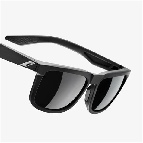 100 Blake Sunglasses Black With Smoke Lens Motoxtremes
