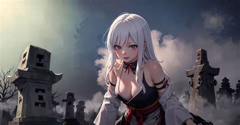 Aiイラスト 怪談系列 煙々羅 2 Poのイラスト Pixiv