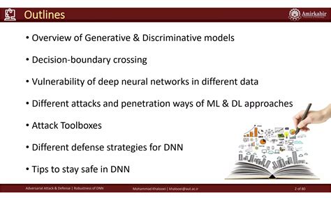 Robustness Of Deep Neural Networks Adversarial Attacks And Defenses Ppt