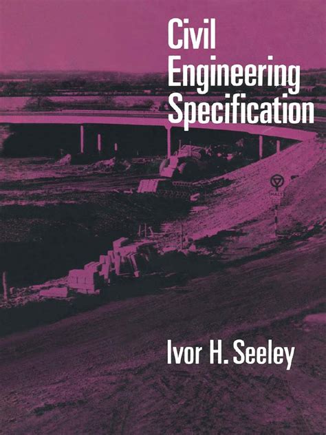 Civil Engineering Specification Pdf Specification Technical