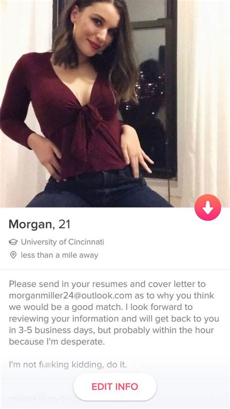 33 Tinder Profiles That Never Get Left Swiped Ebaums World