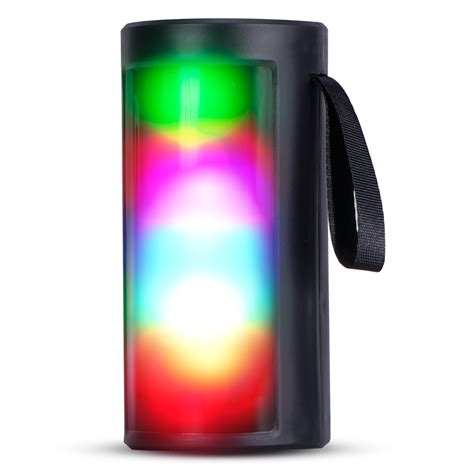 Caixa De Som Bluetooth 50 5w Rms Leds Rgb Portátil Tws Mp3 Sd Usb Pen