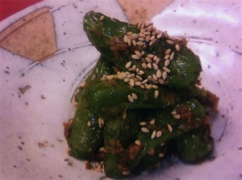 ししとうの胡麻味噌炒め 中村 哲也シェフのレシピ シェフごはん