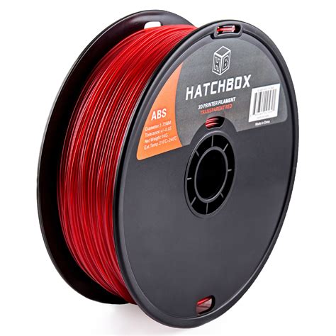Hatchbox 3d Abs 1kg1 75 Tred Abs 3d Printer Filament Dimensional