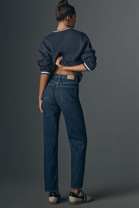 Pistola Cassie High Rise Crop Straight Jeans Anthropologie Japan