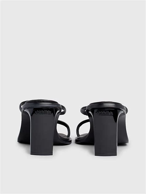 Leather Stiletto Sandals Calvin Klein® Hw0hw01992beh