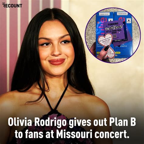 Olivia Rodrigo Gave The Gift Of Free Emergency Birth Control Pills To