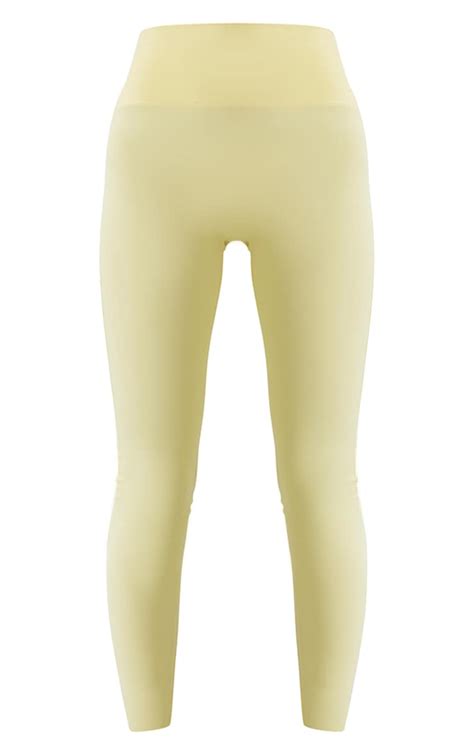 Lemon Sculpt Luxe High Waist Gym Leggings Activewear Prettylittlething