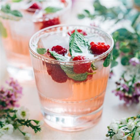 Raspberry And Mint Spring Spritzer Recipe Sur La Table