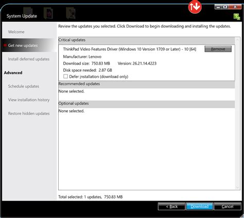 Thinkvantage Update Retriever Critical Updates Failed To Download