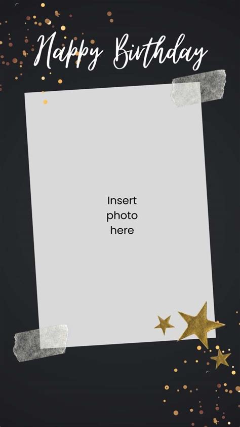 Tow Instagram Happy Birthday Story Post Background CBEditz