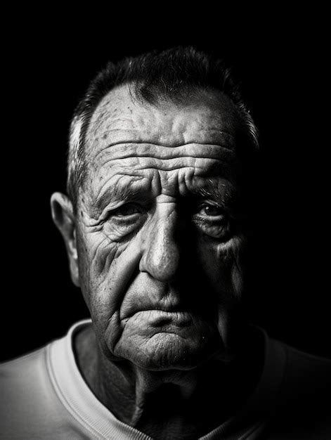 Premium Ai Image Portrait Photo Of Australian Senior Adult Male