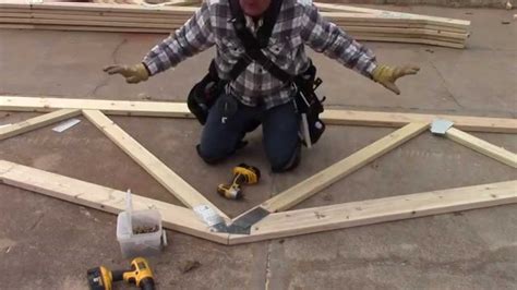 How To Build Barn Shed Trusses ~ Small Project