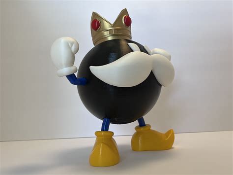 🤴 King Bob Bomb・3d Print With The Flashforge 3d Printer・cults