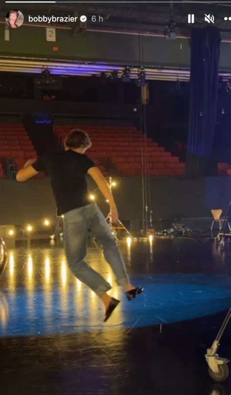 Strictly Come Dancing 2023 Bobby Brazier Shows Off Fancy Footwork