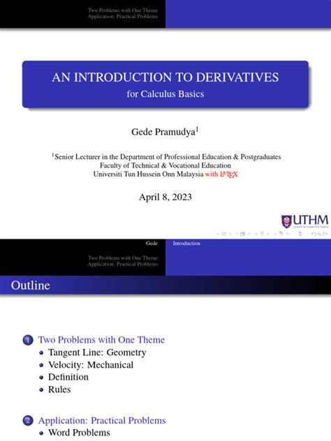Derivatives Pdf Derivative Trigonometric Functions