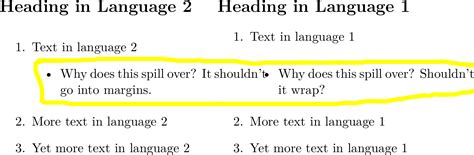 Change Column Width Of Itemize Nested In Enumerate In Paracol TeX LaTeX Stack Exchange