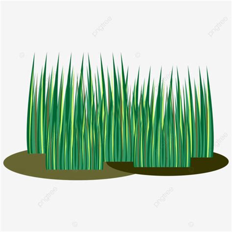 Weeds Green To Brass Yellow Vector Grass Grass Art Green Grass Png