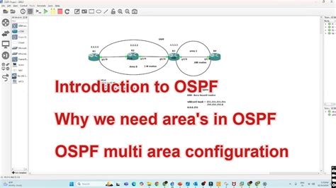 Introduction To OSPF OSPF Area S OSPF Configurations YouTube
