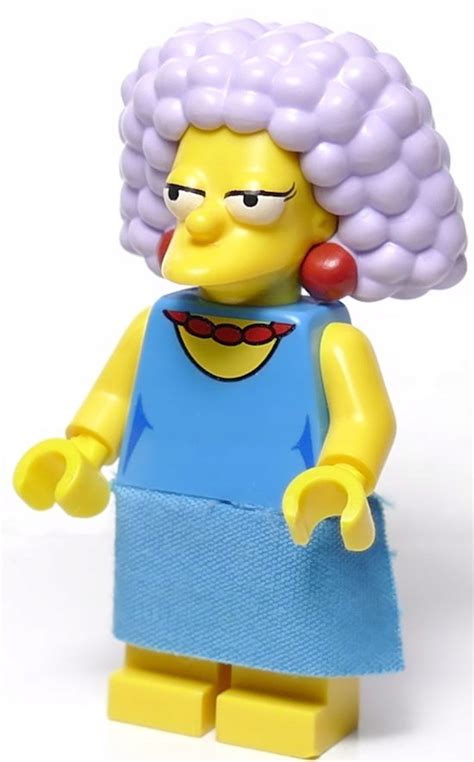LEGO MINIFIGURES SIMPSONS SELMA Oficjalne Archiwum Allegro