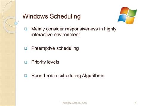 Windows Os Architecture In Summery Ppt