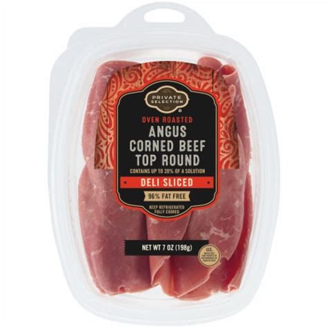 Private Selection® Corned Beef Angus Top Round Deli Sliced 7 Oz Kroger