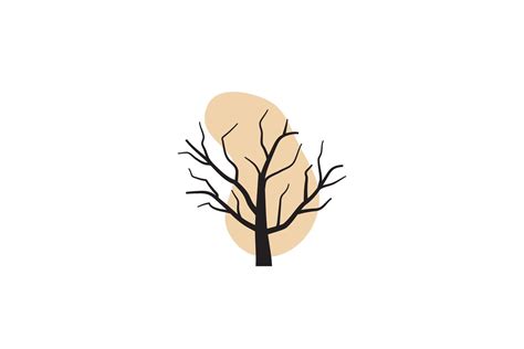 Background Tree Color Vector Graphic By Luckygenic · Creative Fabrica