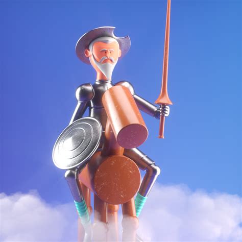 Dribbble Quijote  By Aaron Martinez