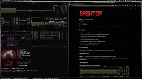 Mate Bashtop Linux Resource Monitor Written In Bash Runixporn