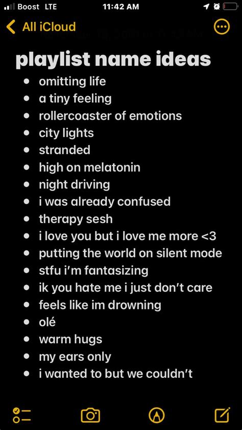 Spotify Playlist Names Playlist Names Ideas Therapy Playlist Clever