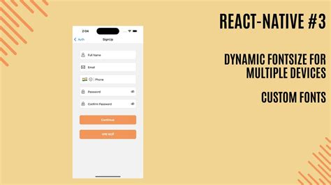 React Native React Native Custom Fonts YouTube