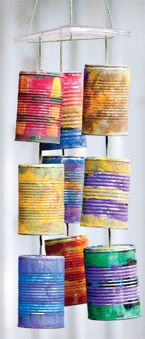 Tin Can Wind Chimes Wind Chimes Homemade Diy Wind Chimes Wind