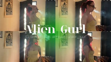 Smoking Marlboros 100 In A Tiny Dress While Teasing Alien Girl