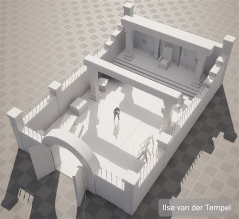 work in progress of a little level arena i have been working on for 3