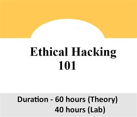 Ethical Hacking 101 Innogeecks Technologies