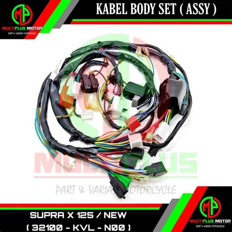 Jual Kabel Body Kabel Bodi Set Kabel Bodi Motor Supra X 125 New Supra 125 New 2008 Di Seller